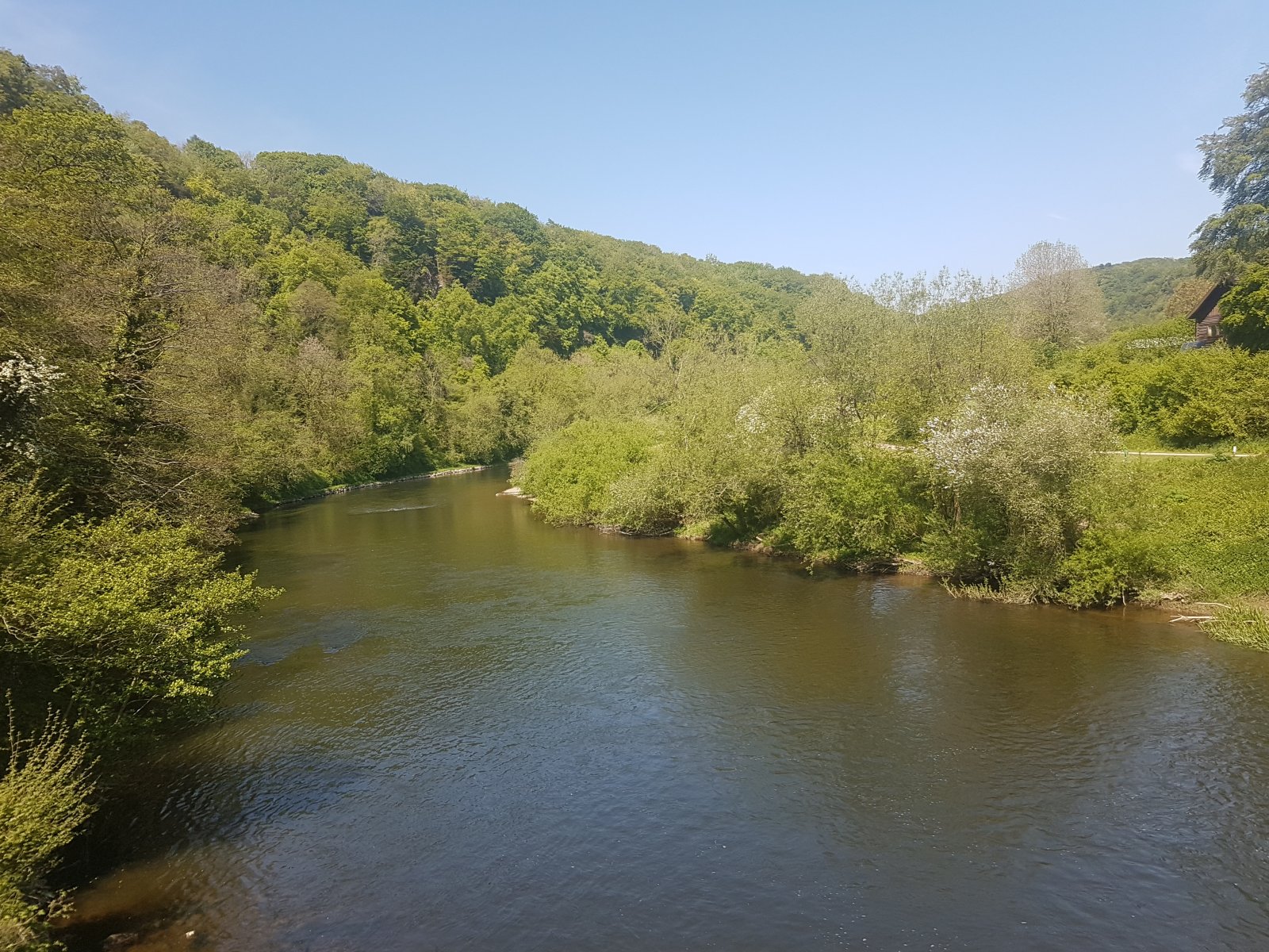 Biblins Bridge - Circular Walk along the River Wye