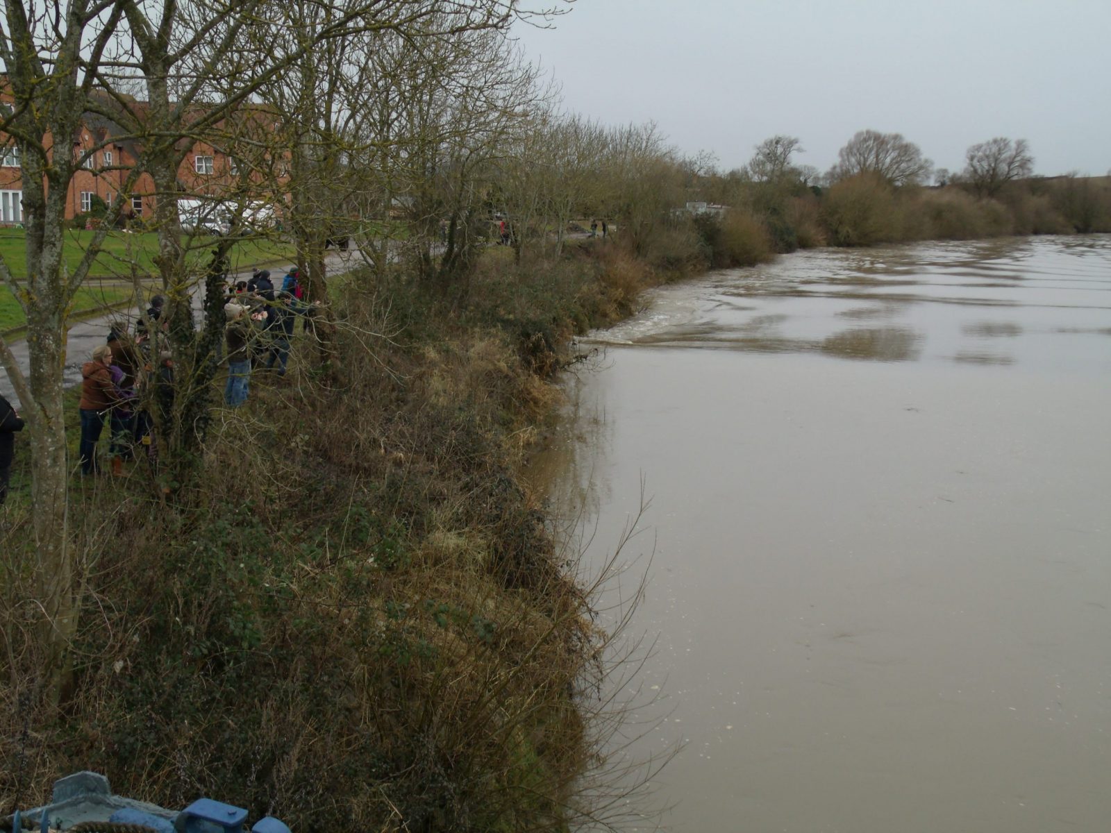 The Severn Bore - Tidal Wave in Gloucestershire, UK 2023